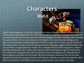 Wall-E Presentation | PPTX