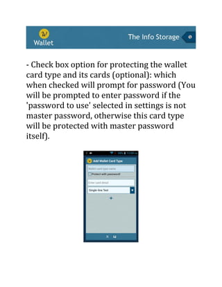 Wallet app | PDF