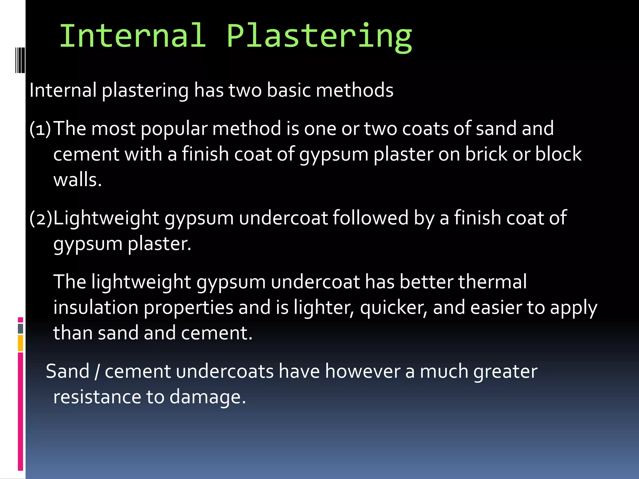 Wall finishes | PPTX