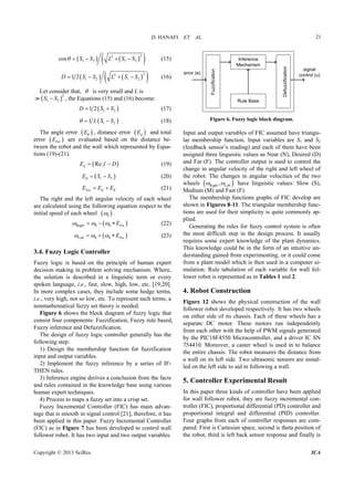 Wall follower autonomous robot development applying fuzzy incremental controller | PDF ...