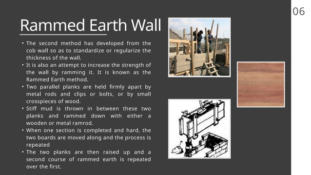 Walling techniques, building materials and construction techniques | PPTX