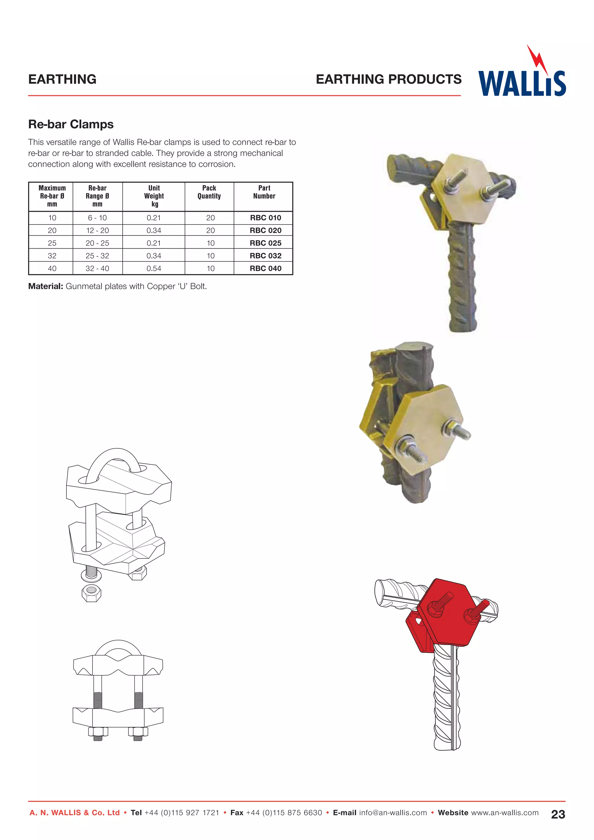 Wallis Earthing & Lightning Protection Systems | PDF