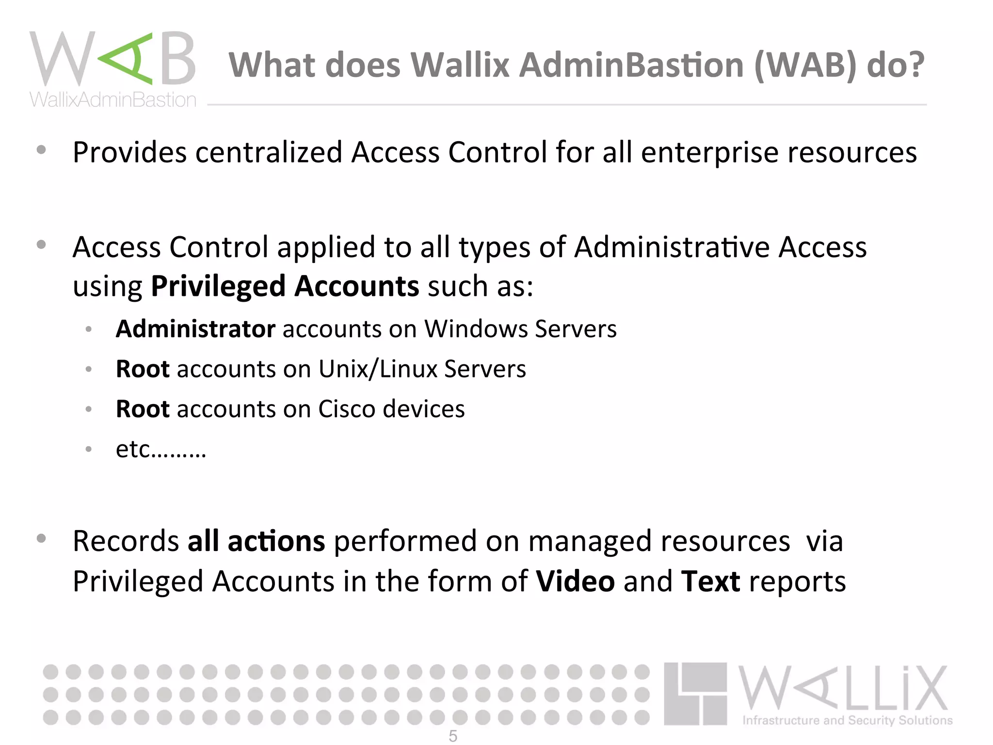 Wallix AdminBastion - Privileged User Management & Access Control | PDF | Operating Systems ...