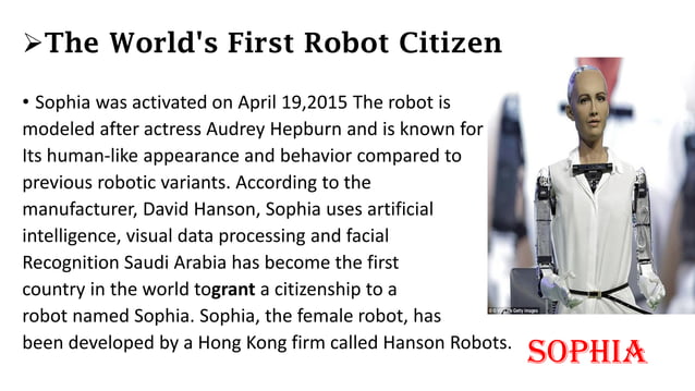 Wall magazine Sophia The First Robot Citizen in the world Amazing ...