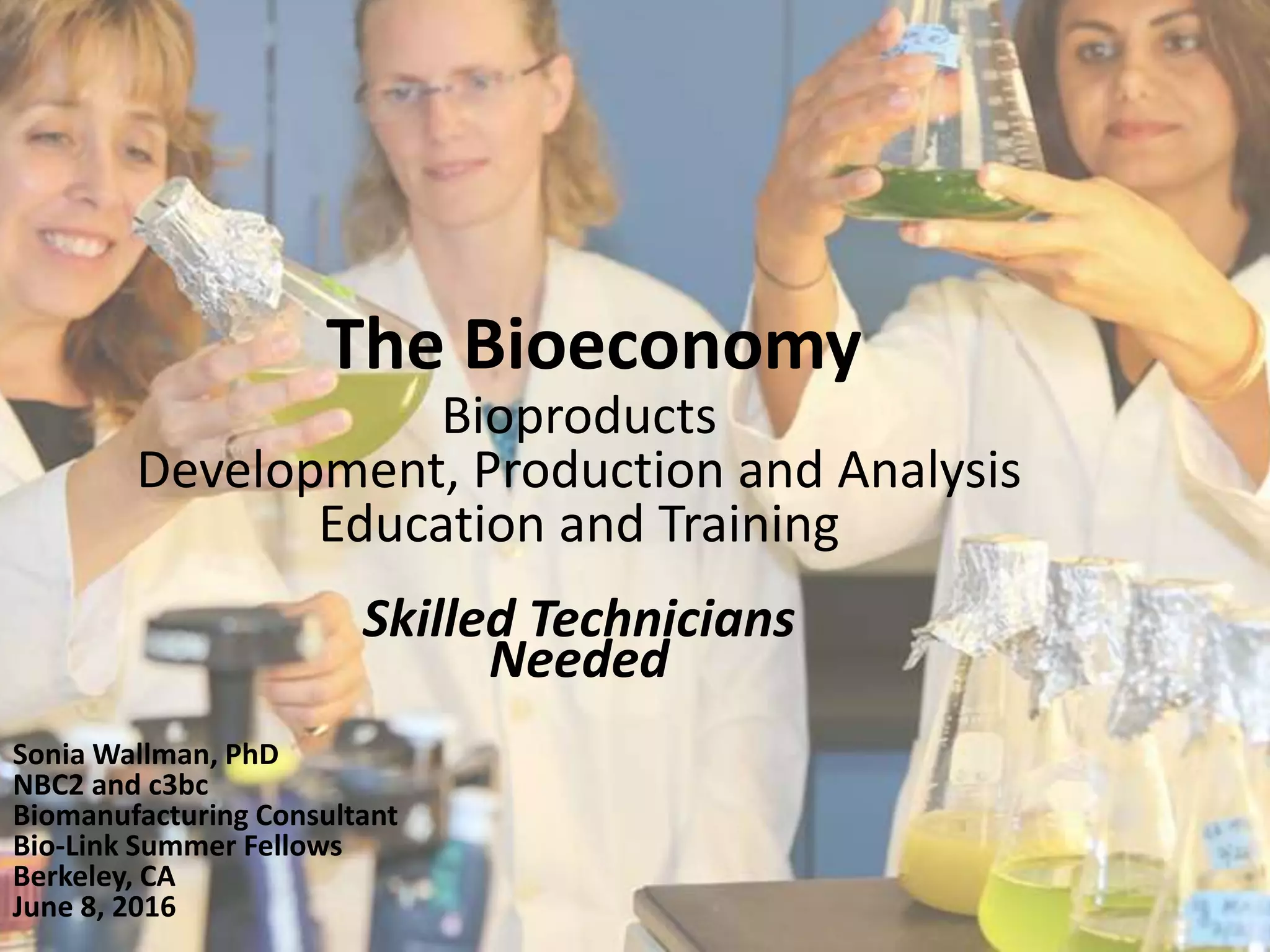 Biomanufacturing 2016 | PPTX