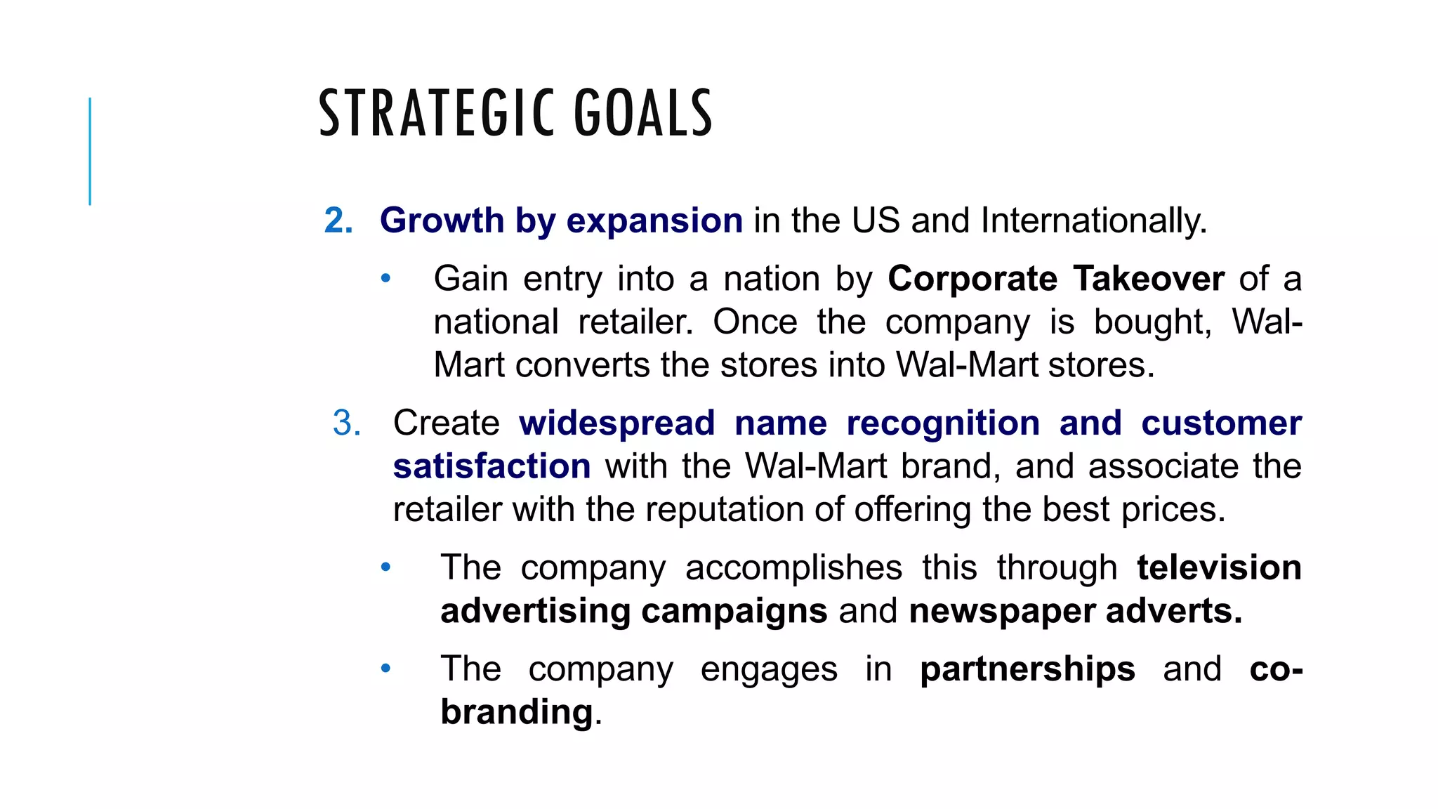 Wallmart Depth Analysis with Overview and Swot Analysis, Business ...