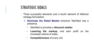 Wallmart Depth Analysis with Overview and Swot Analysis, Business ...
