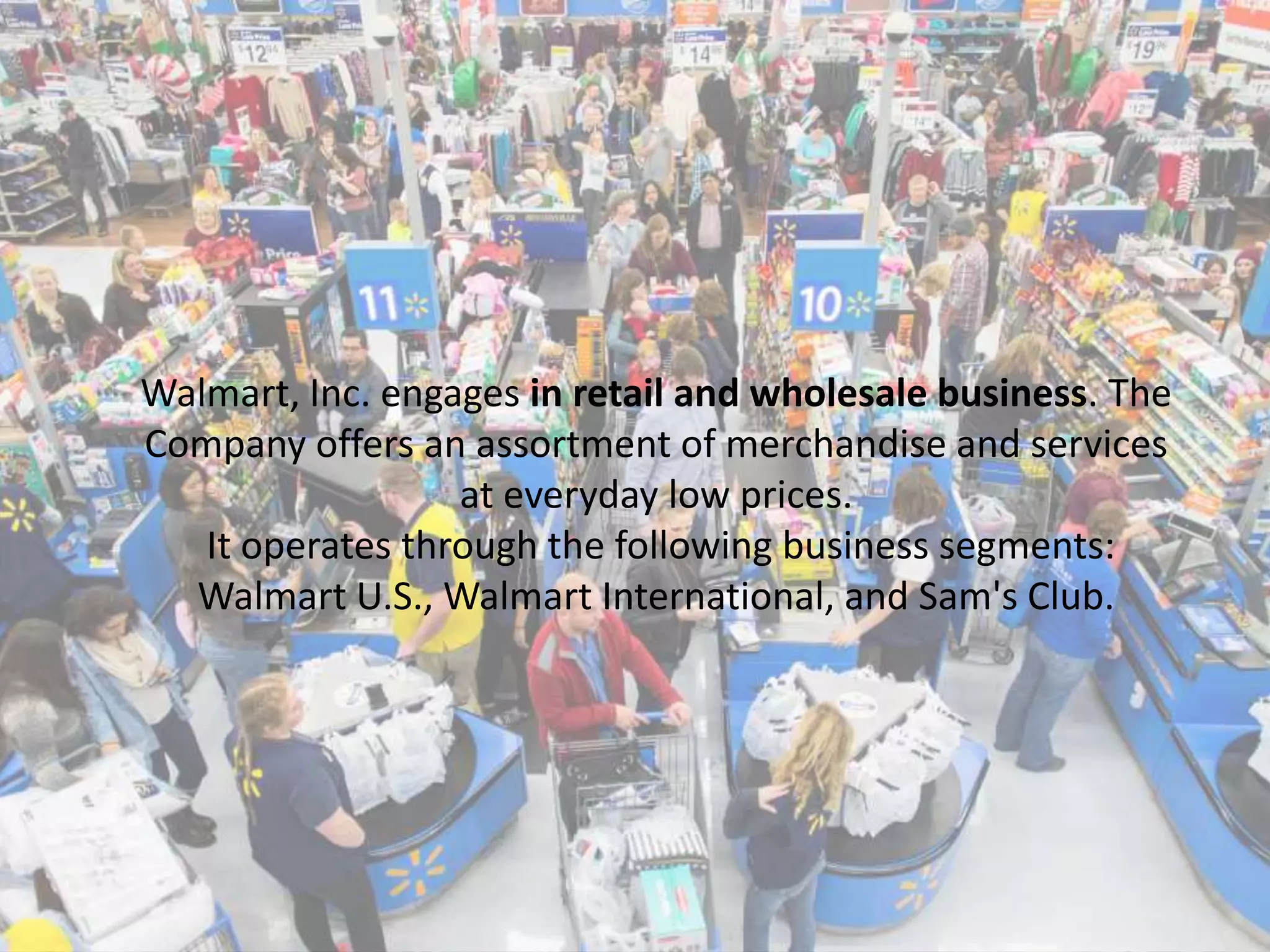 Wallmart presentation | PPTX