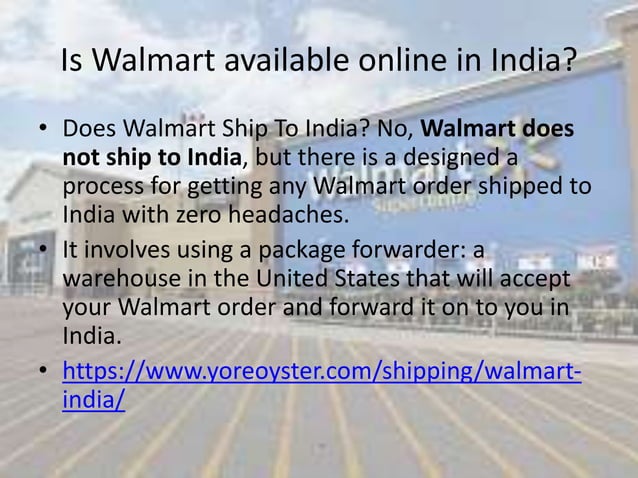 Wallmart presentation | PPTX | Retail Industry | Industries
