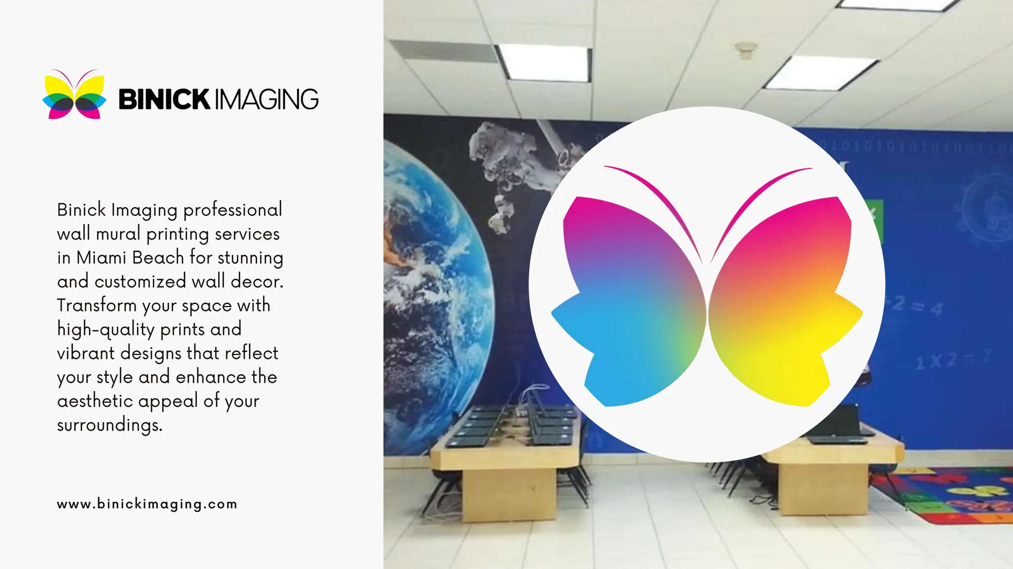 Wall Murals Printing in Miami Beach | Binick Imaging.pptx