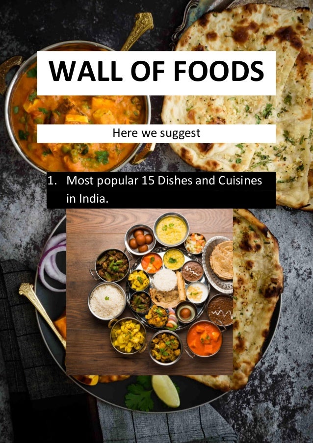 Wall Of Foods | PDF