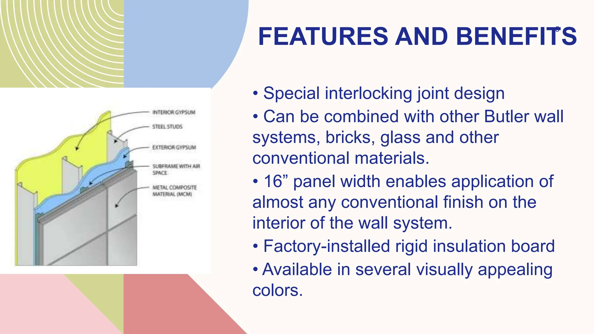BUILDING TECHNOLOGY - Wall Panel Systems | PPTX