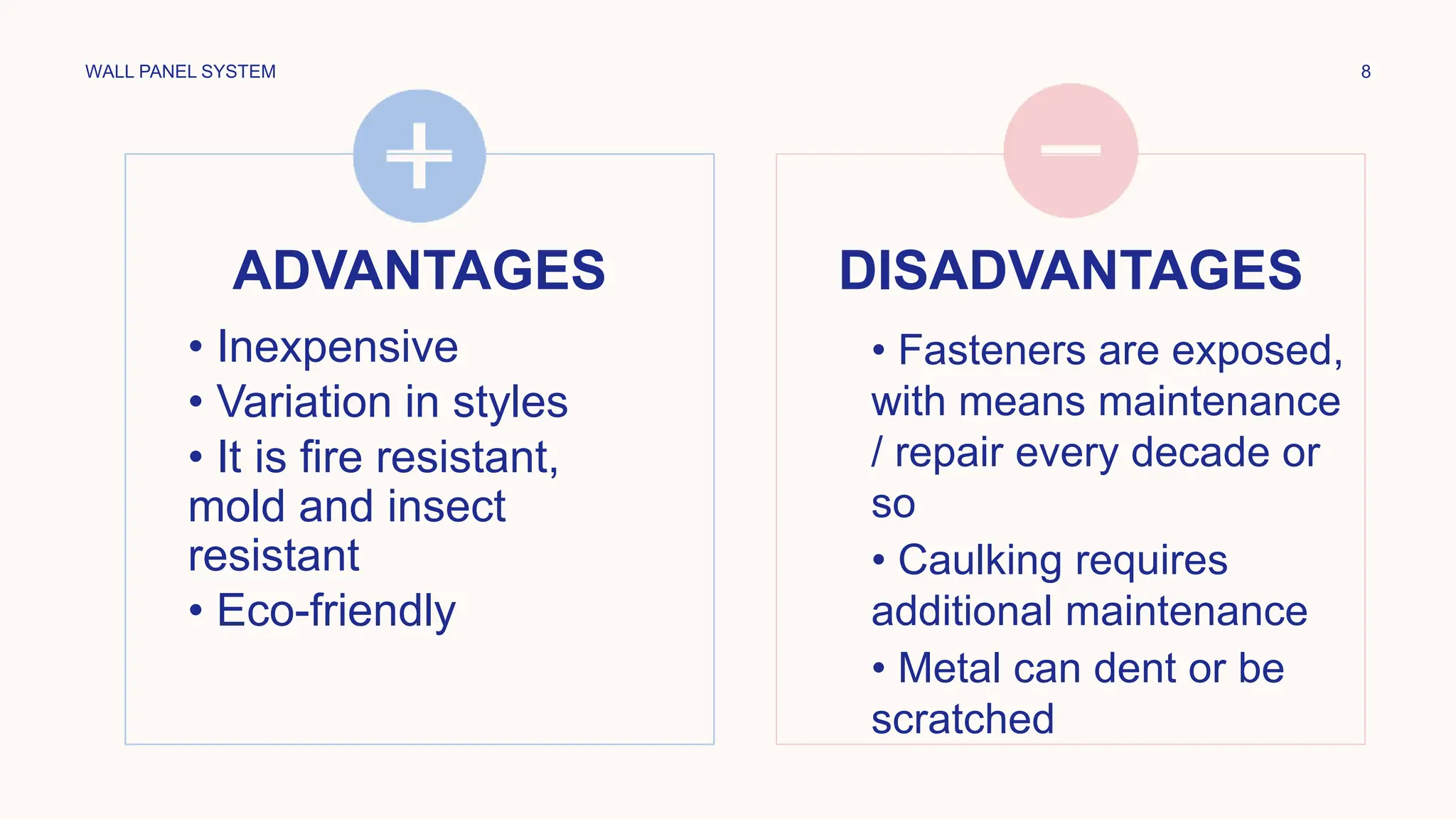 BUILDING TECHNOLOGY - Wall Panel Systems | PPTX