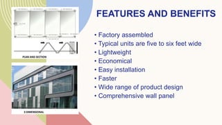 BUILDING TECHNOLOGY - Wall Panel Systems | PPTX