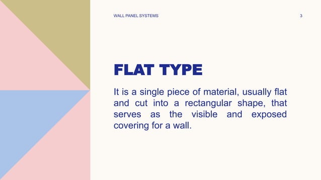 BUILDING TECHNOLOGY - Wall Panel Systems | PPTX