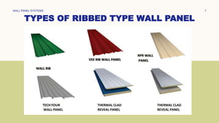 BUILDING TECHNOLOGY - Wall Panel Systems | PPTX
