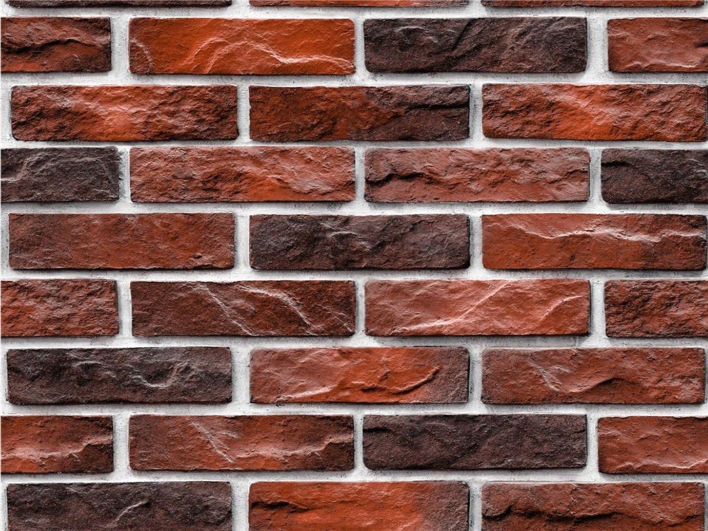 Wallpaper dinding motif bata