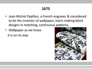 Wallpaper history | PPT