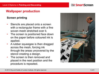 Wallpaper production 4 | PDF