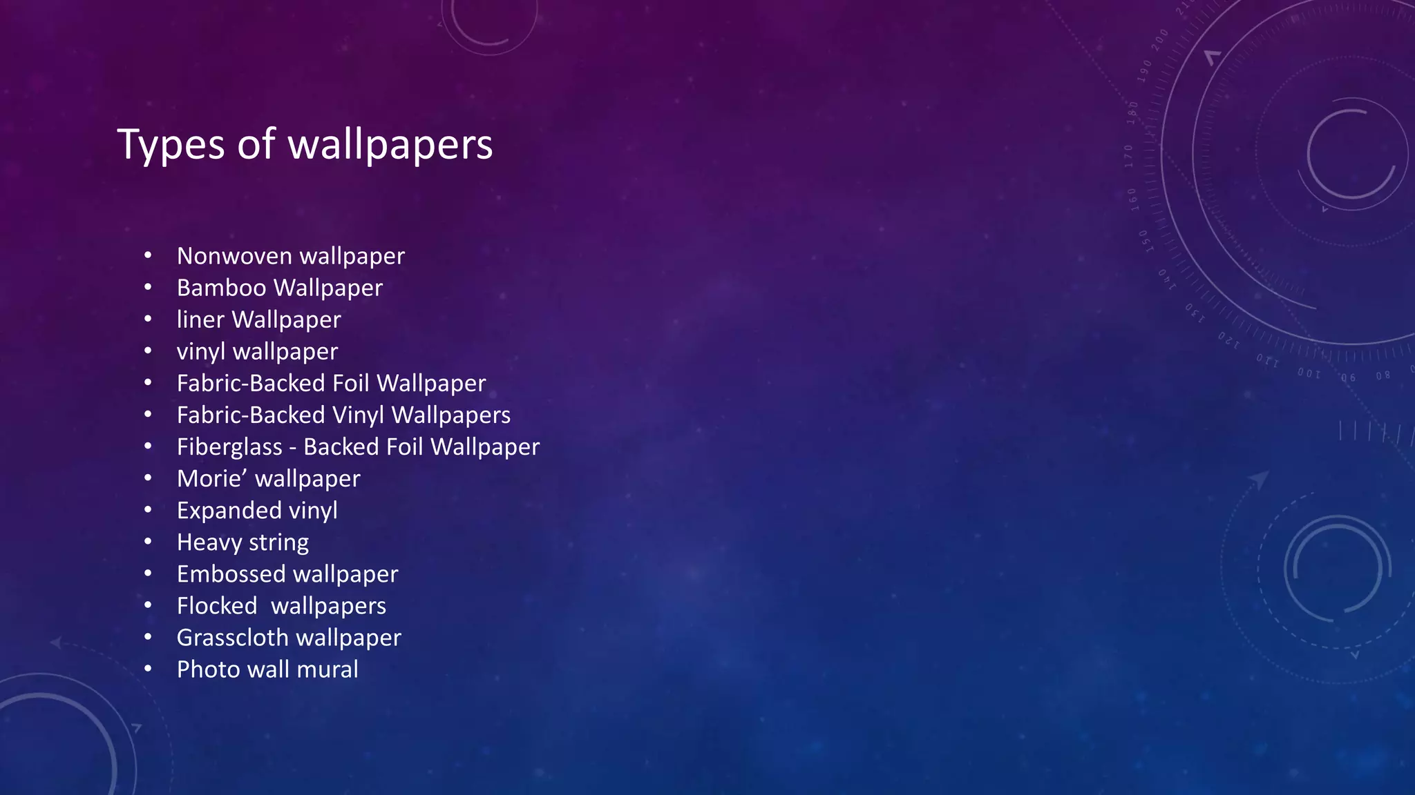 Wallpapers types[1] | PPTX