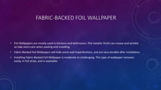 Wallpapers types[1] | PPTX