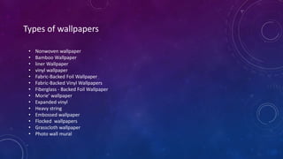 Wallpapers types[1] | PPTX