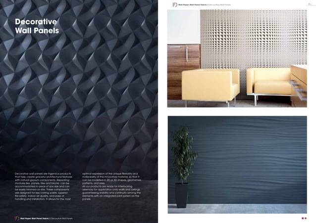 Wall paper wall panel fabric catalogue volume 02 | PDF