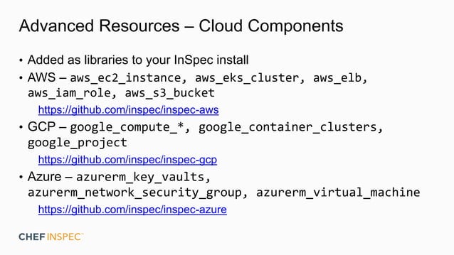 Prescriptive System Security with InSpec | PPT