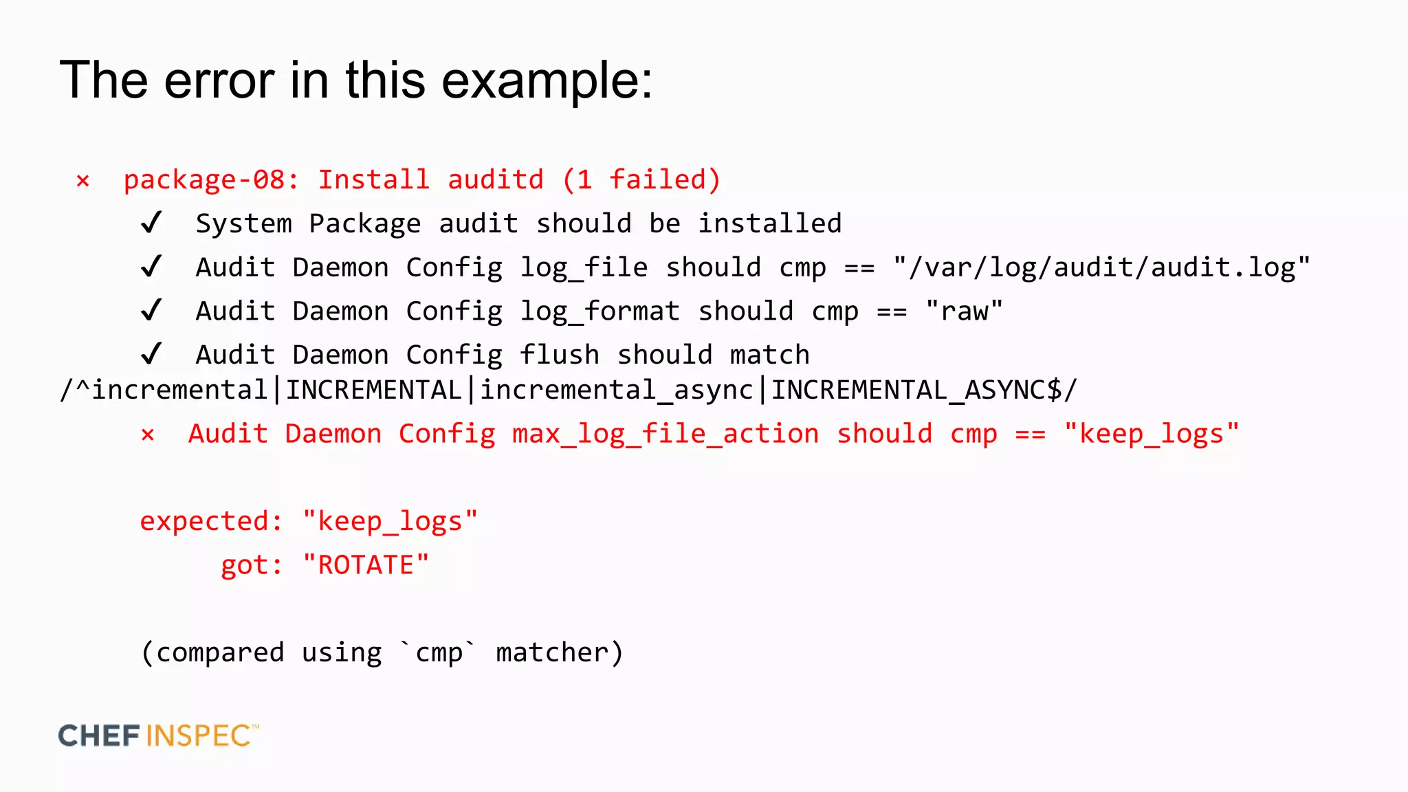 Using Chef InSpec for Infrastructure Security | PPTX