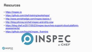 InSpec - June 2018 at Open28.be