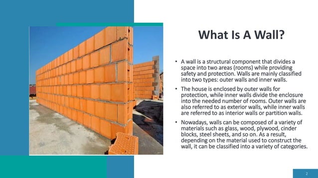 Walls And Floors, Columns, Plastering And Pointing.pptx