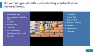 Walls And Floors, Columns, Plastering And Pointing.pptx