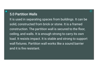 Walls and types of walls | PDF