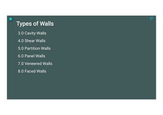 Walls and types of walls | PDF