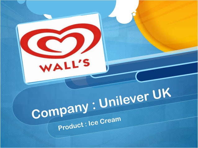 Wall's presentation | PPT