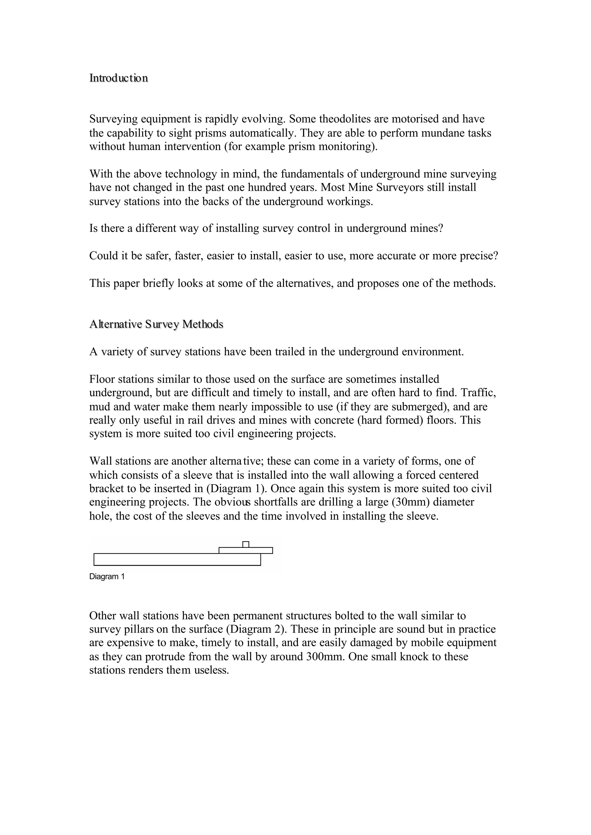 Wall Station Surveys | PDF