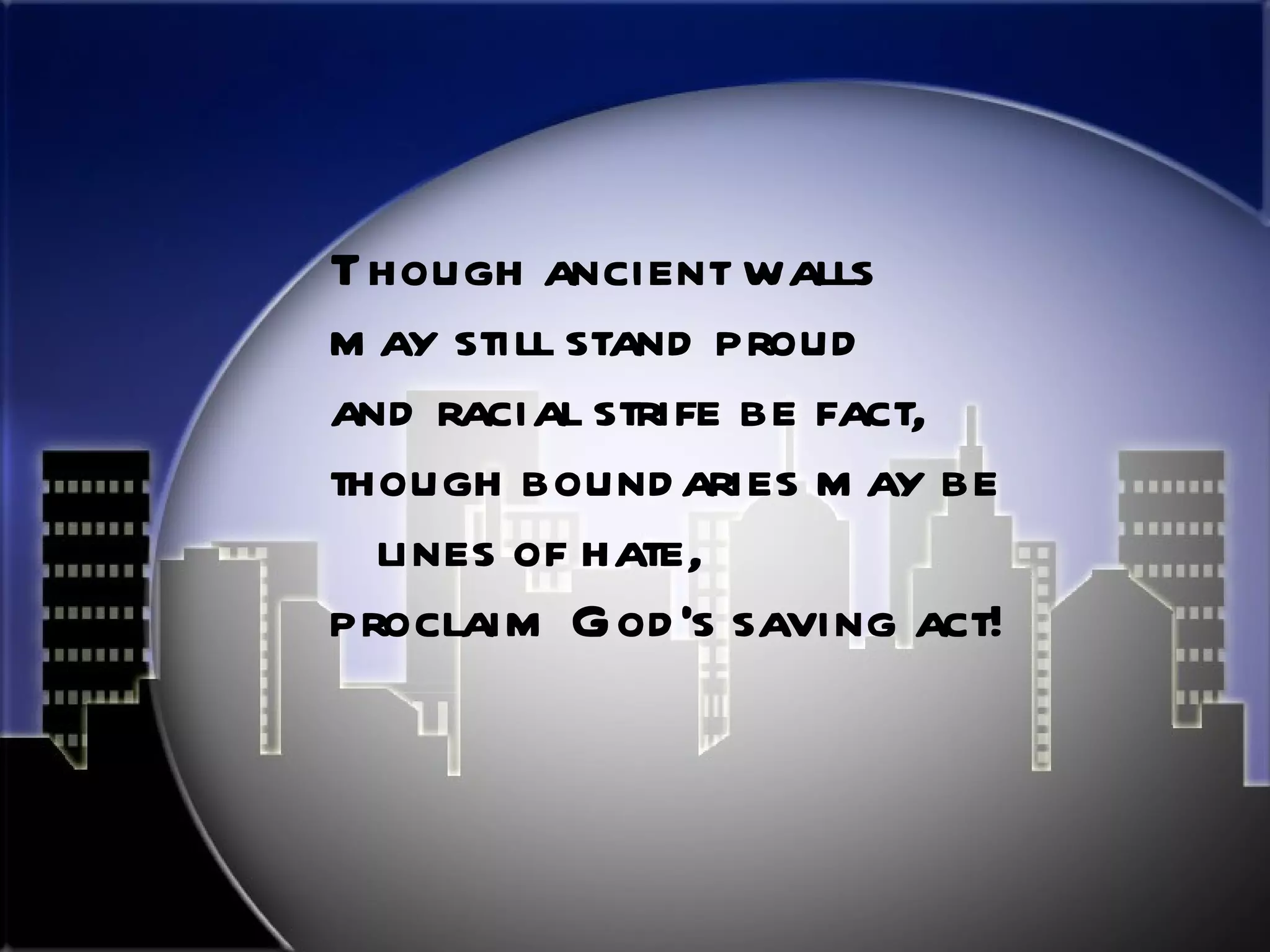 Walls that divide | PPT