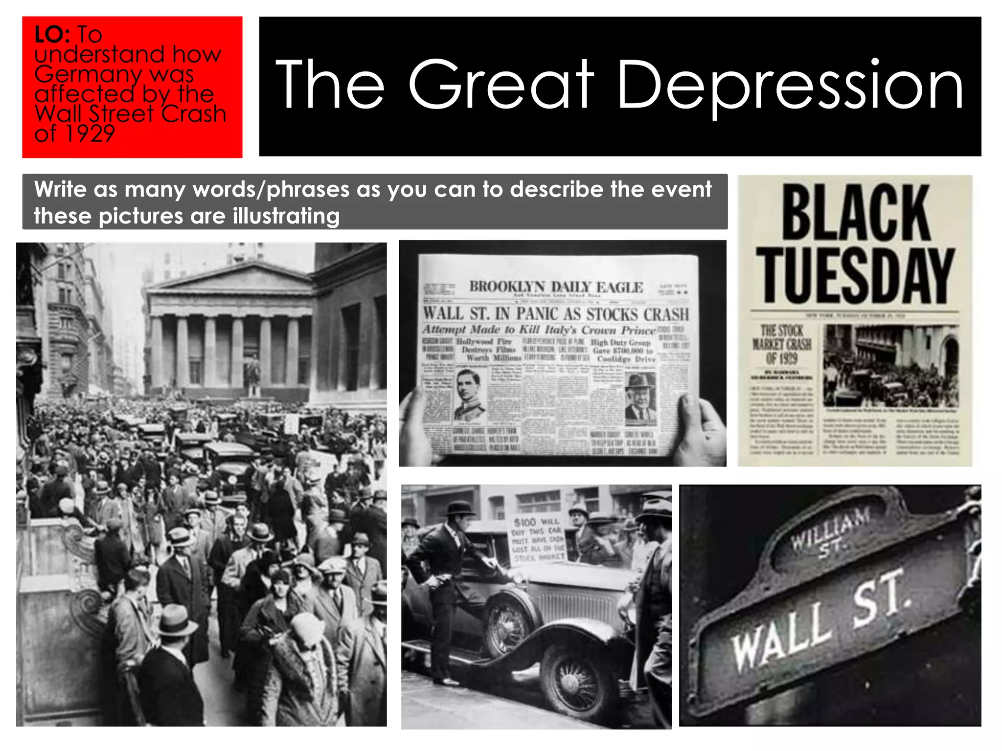 The Great Depression | PPTX