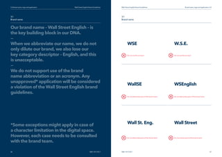 Wall Street English - Brand Guidelines v.10.7 | PDF