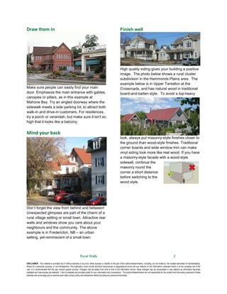 Rural Design Ideas: Walls and Facades | PDF | Landscaping | Home & Garden