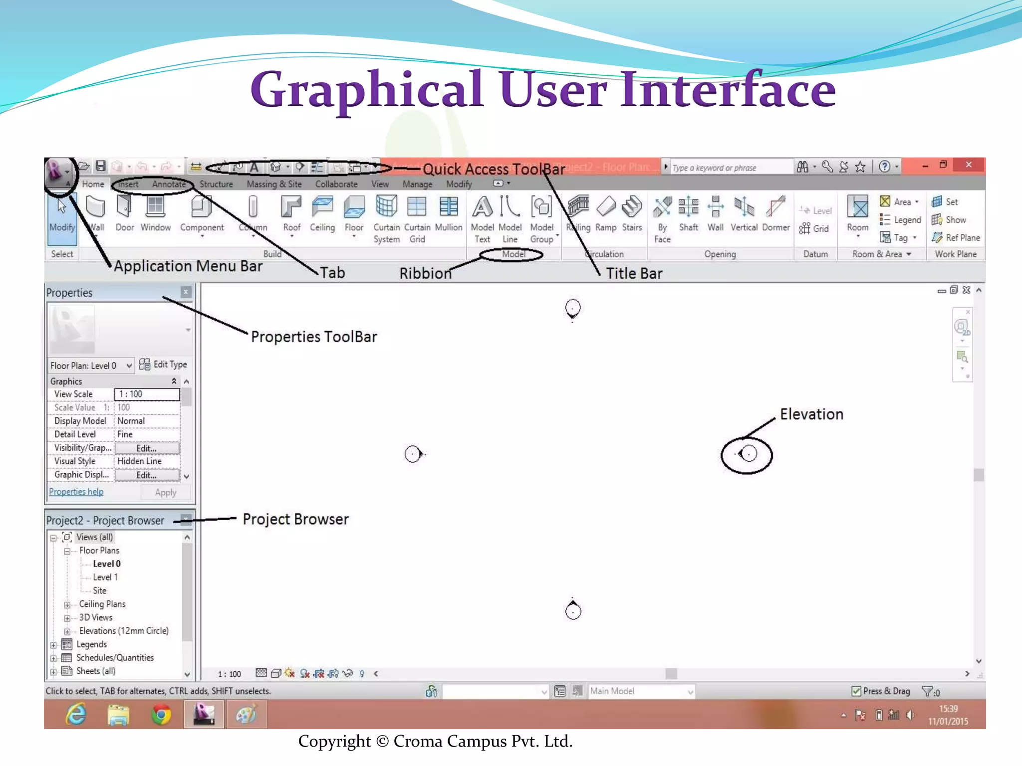 Presentation on Revit Architecture | PDF