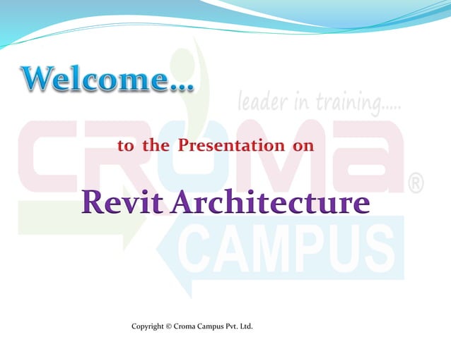 Presentation on Revit Architecture | PDF