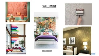 Wall Treatments Background Surfaces/Coverings Advanced Interior Design ...