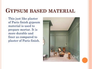 Wall treatment | PPTX