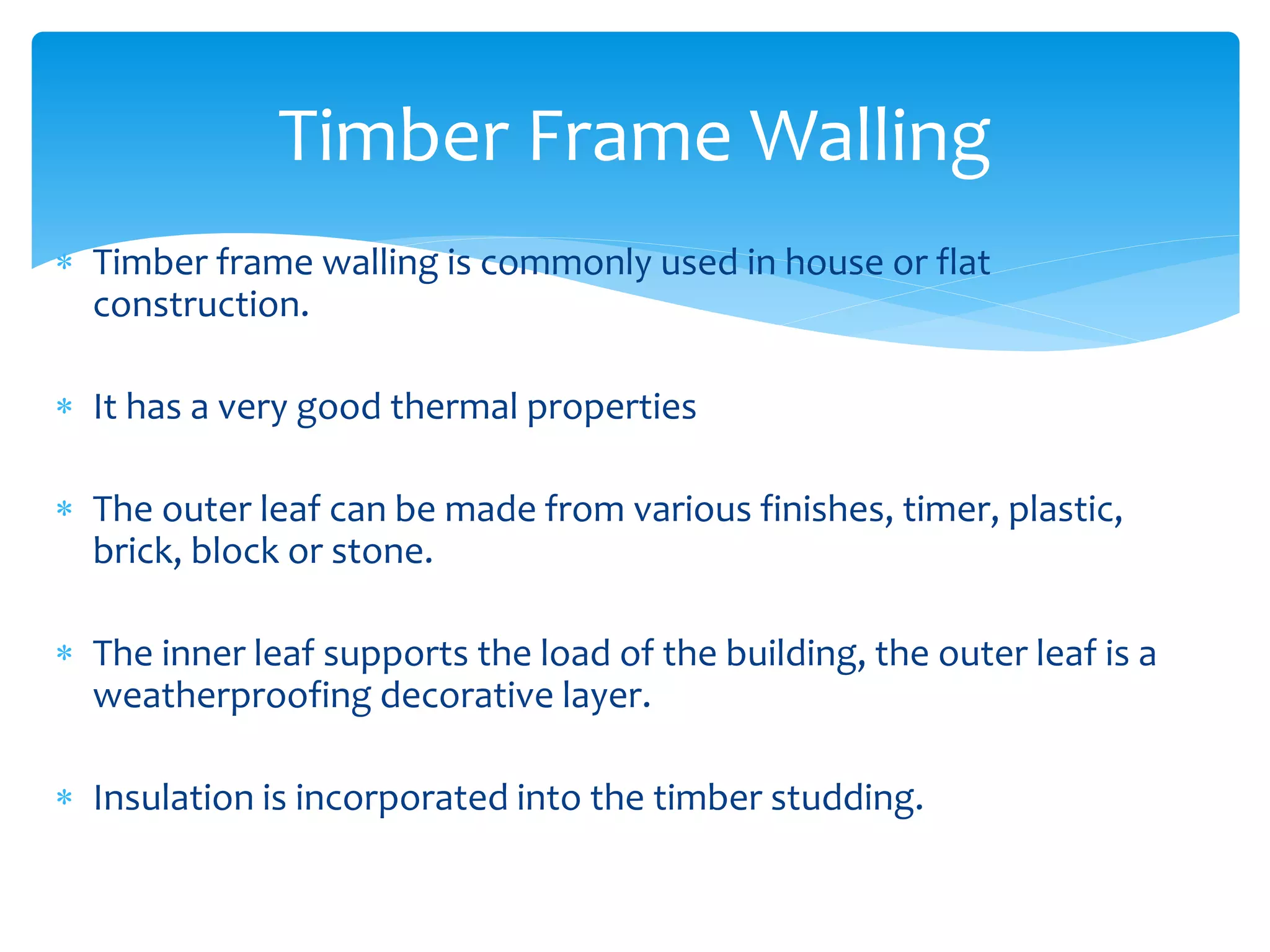 Wall types | PPTX