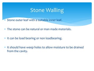 Wall types | PPTX | Interior Decorating | Home & Garden