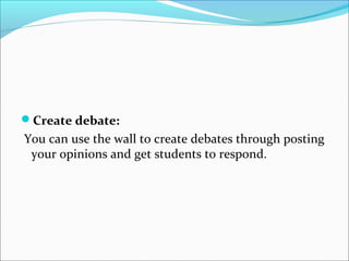 Wallwisher presentation | PPT