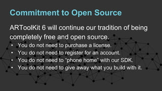 Wally Young (DAQRI) The Path to ARToolKit 6 | PPT