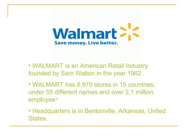 Walmart | PPT