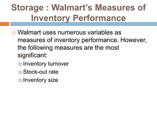 Walmart Operation Management - A slight Overview | PPT